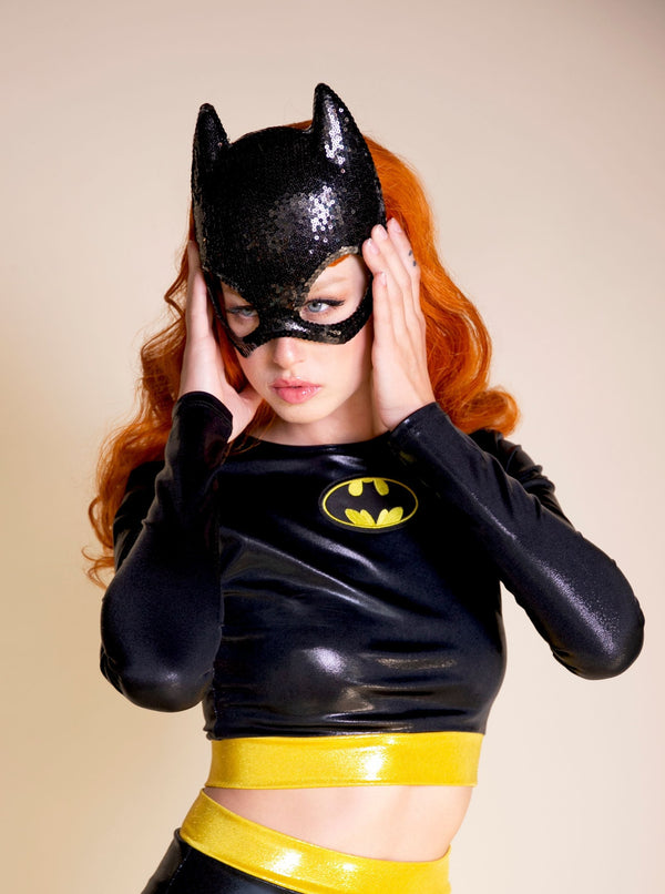 Dark Bat Hero Long Sleeve Top - The Sugarpuss Collection